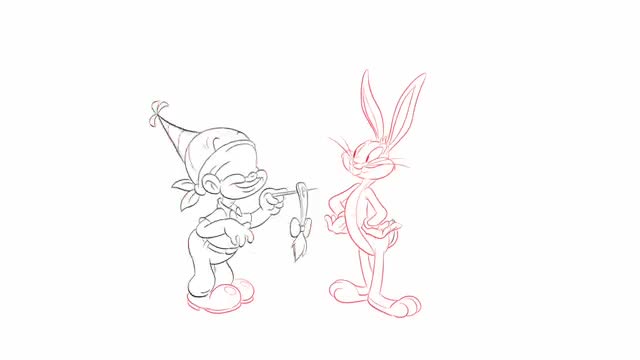 Do 2d traditional animation 2d hand drawn animation line art animation