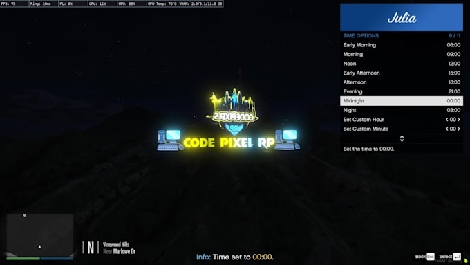Make you a custom vinewood sign for your fivem server by Captainjack_7 ...