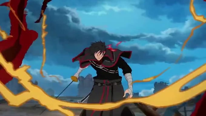 Do 2d japanese anime fighting animation 2d music explainer video 2d 2d ...