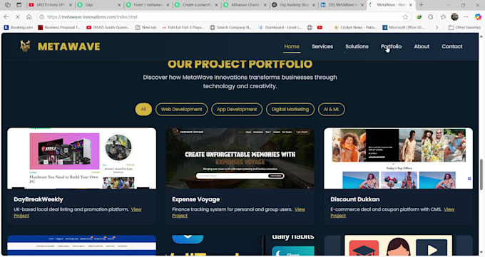 Create Modern Websites With Php Tailwind Css And Wordpress By Metawaveinn Fiverr