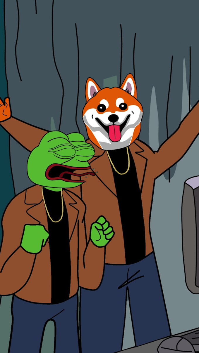 Create 2d meme animated videos professionally by Uma_designs1 | Fiverr