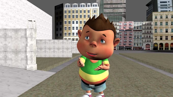 Do cg character animation by Sunrise10_ | Fiverr