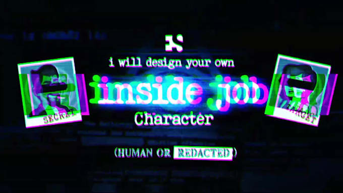Design your own inside job character by Eros_santiago | Fiverr