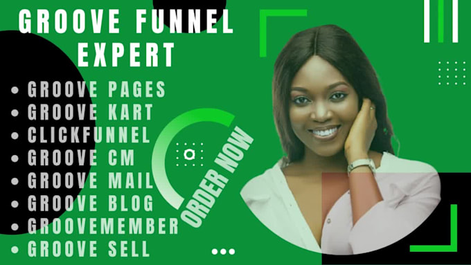 Create groove funnel, groovemail, groovepages, groovekart, groove cm,clickfunnel by Sandra ...