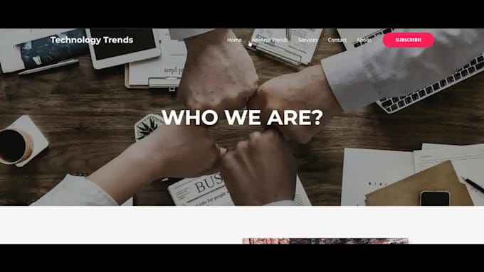 Create wordpress website, blog by Webideass | Fiverr