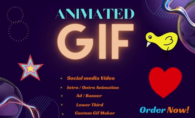 Edit image into an animated gif, custom gif maker within 24h by ...