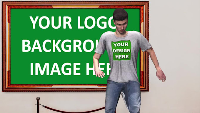 Create t shirt mockup promotional video ads by Techzz | Fiverr
