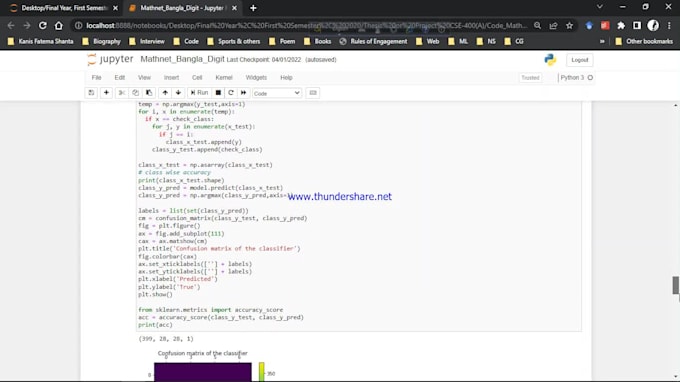 Do machine learning, deep learning, data analysis in python by Ai ...