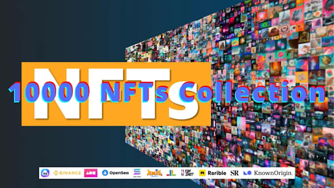 Generate 10k nfts art collection with rarities by Samjosef2019 | Fiverr