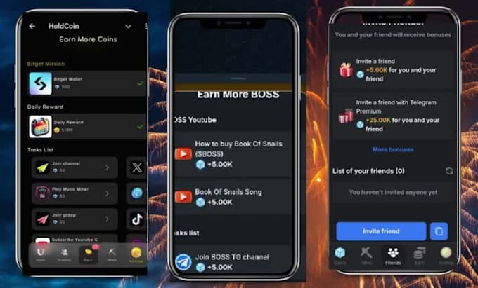 Build telegram crypto game telegram tap game bot crypto game tap to ...