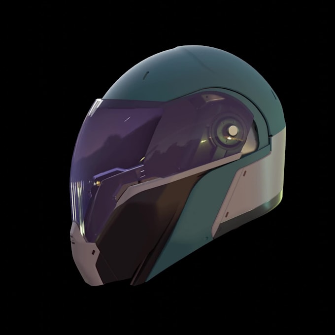 3d helmet model 3d action figure 3d cosplay 3d head bust 3d printable ...