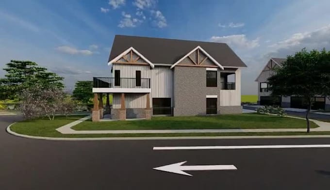 Do realistic 3d architectural animation and render in lumion by Ak_architect5 | Fiverr