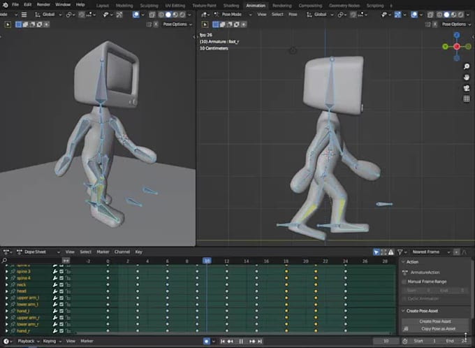 Create low poly game ready assets for any project by Anthonymonto667 ...