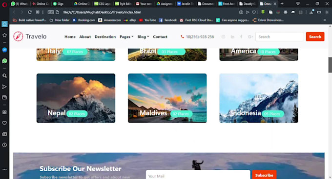 Create ui ux design using bootstrap by Mh_solutions60 | Fiverr