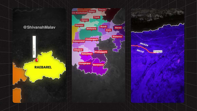 Make short map animation using geolayers by Tech4you186 | Fiverr