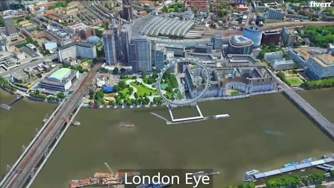 Map animation, cinematic map animation, gis animation, gis mapping ...