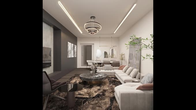 Design your interior exterior and render realistic by Mfatih309 | Fiverr