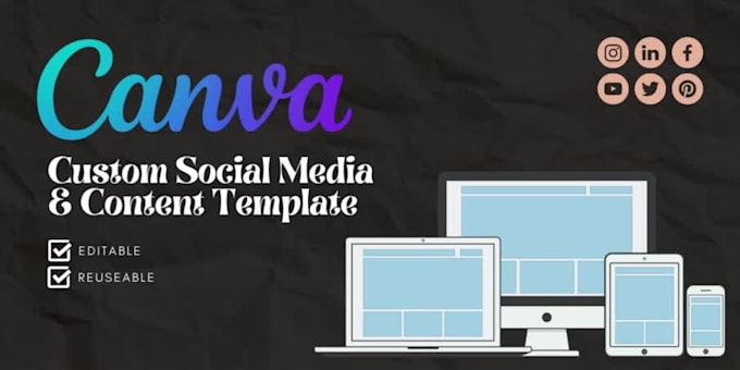 Design a canva templates for your social media posts by Michellenikita ...