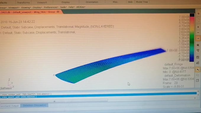 Do Finite Element Stress Analysis In Msc Patran Nastran By Aamirhayat88 Fiverr