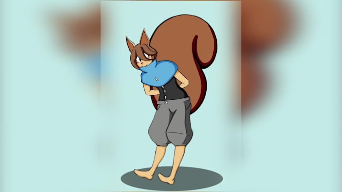 Create a custom 2d animated gif loop by Bloxus | Fiverr