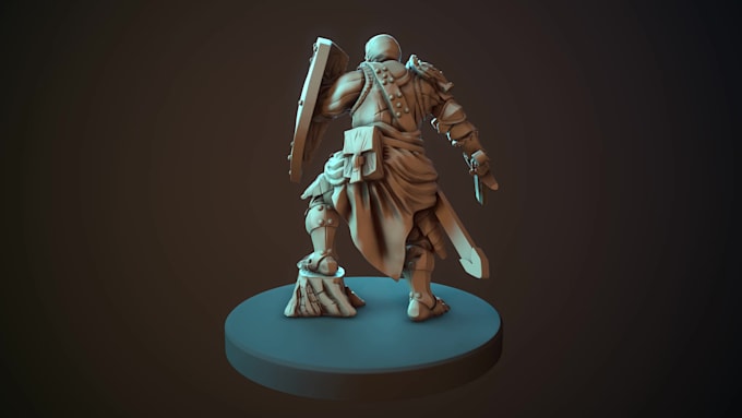 Sculpt realistic 3d miniature props dnd warhammer toys 3d models for 3d ...