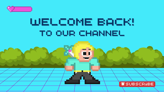 Make a pixel art video intro in 6h only by Walidlaq | Fiverr