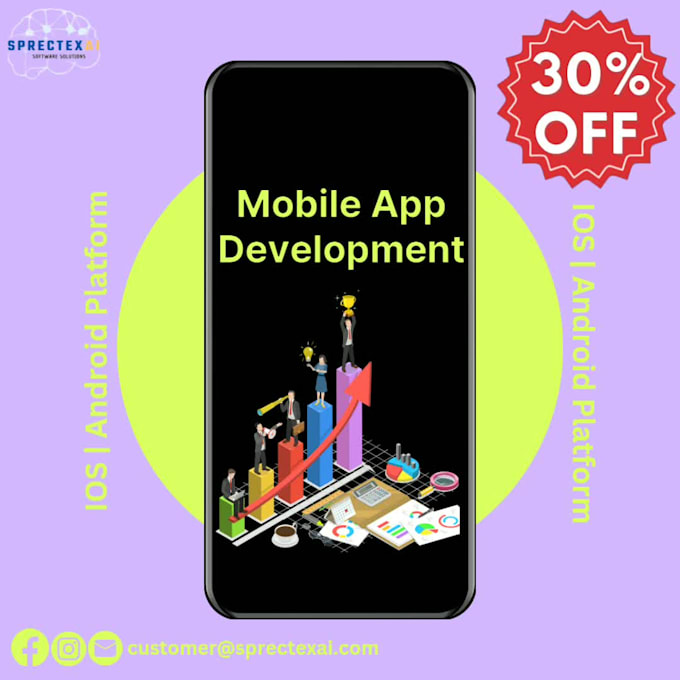 Mobile app development services by Sprectex_ai | Fiverr