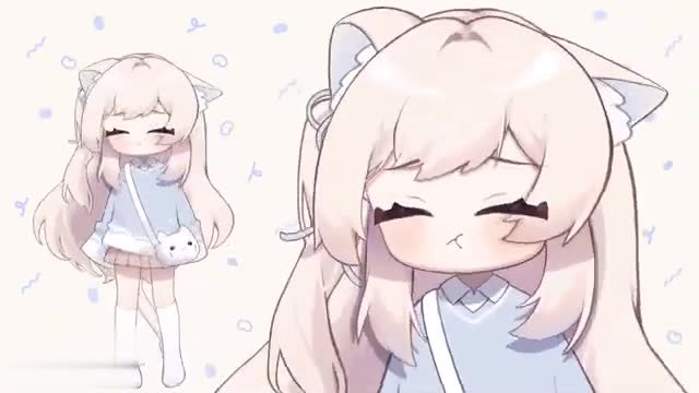 Draw and rig chibi live2d character, chibi live2d model, pngtuber ...