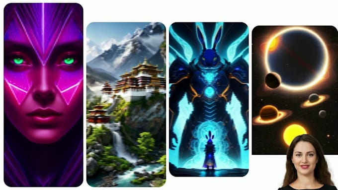 Create stunning ai images with midjourney, stable diffusion by Vidgraph_studio | Fiverr