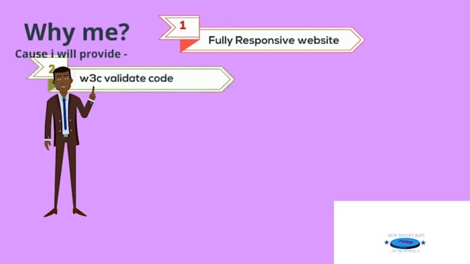 Build responsive bootstrap website design by Newinventsoft | Fiverr