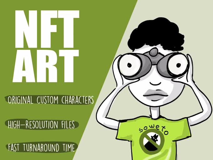Create original nft vector art collection of 100, 1k, 10k by Deonhanns ...