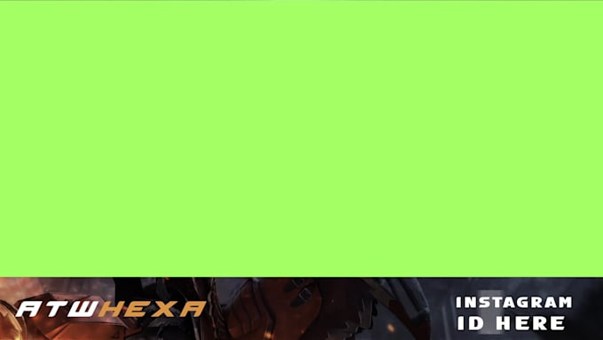 Create unique greenscreen gaming overlay by Waleedsaeed90 | Fiverr
