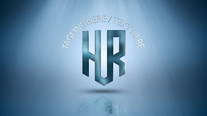 Create a 3d rotating logo gif animation spin loop by Hasanraza00 | Fiverr