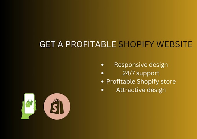 Create a responsive and attractive shopify ecommerce store by Boot_devs ...