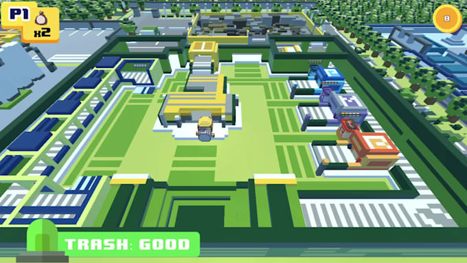 Make a 3d pixel character for your game, game development by ...
