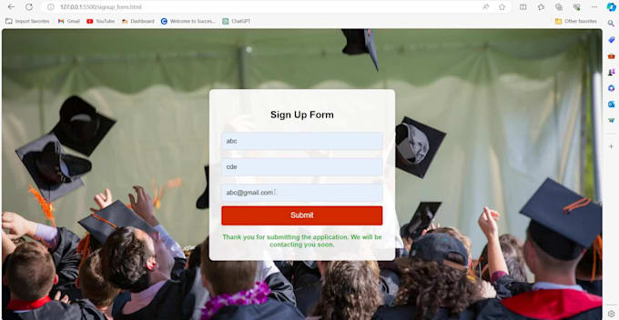 Create web pages and forms using html and css by Aliraza9t9 | Fiverr