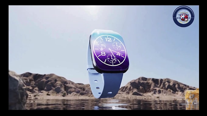 Make realistic custom watch dial design cgi 3d watch animation 3d watch ...