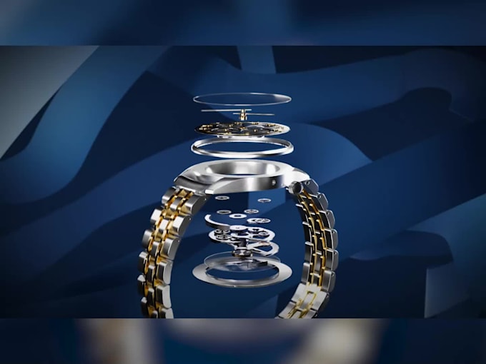 Create realistic 3d product animation, 3d modeling, industrial ...
