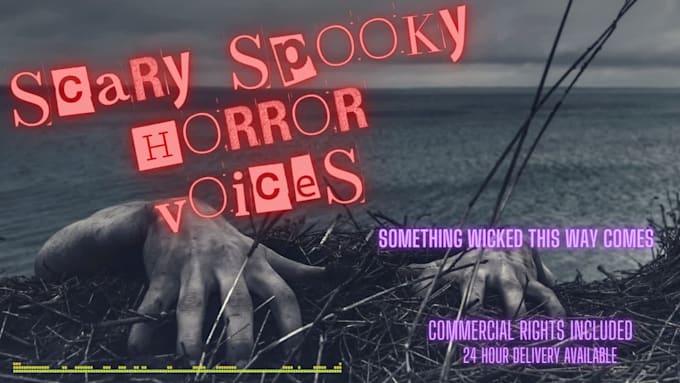 Record a scary, evil, horror male voice over by Dacvoiceover | Fiverr