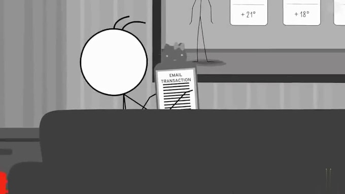 Create stick figure animation or funny stickman animation and doodle ...