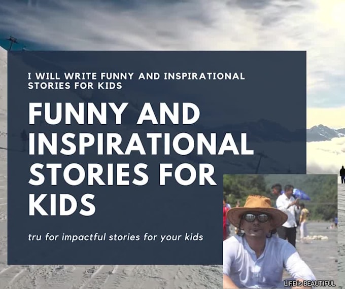 Write funny and inspirational stories for kids by Nameerrahmanapu | Fiverr