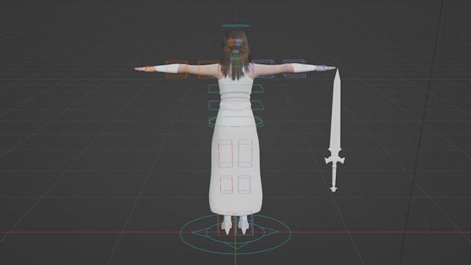 Create rig and weight paint for any model with blender by Aloyastudio ...