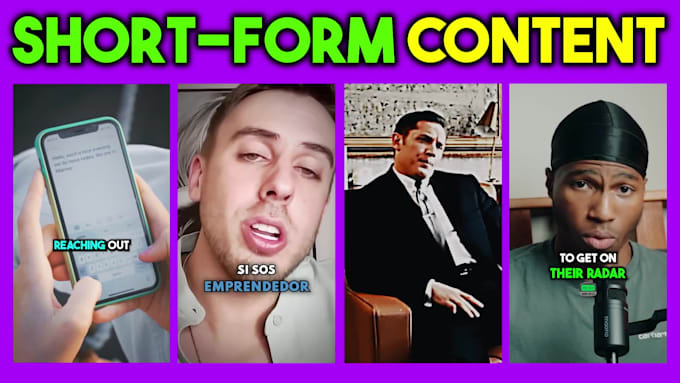 Edit short form videos for your reels, shorts, and tiktok by Matias ...