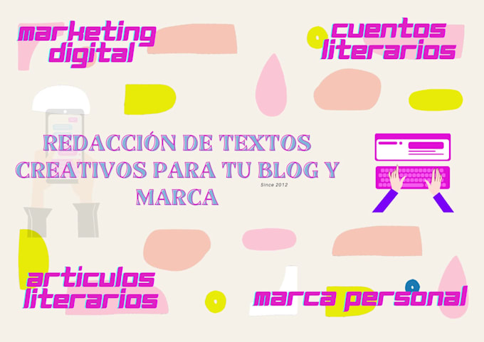 Escribir textos creativos para ti by Marketingdlaura | Fiverr