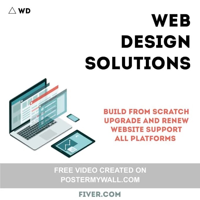 Build responsive website design including seo and hosting by ...