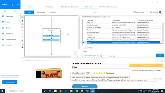 Build web scrapers or crawlers with octoparse, leads generation, data collection by Evelynolivia ...