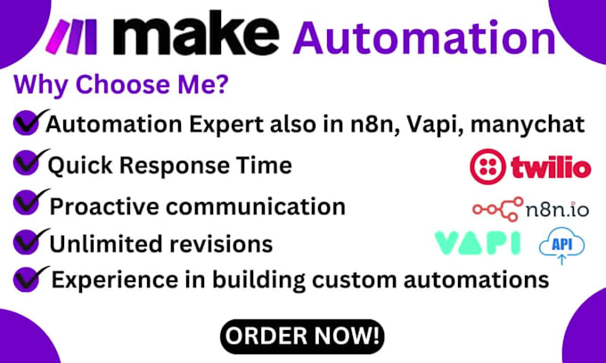 Make automate n8n rag ai agent gpt crm web scrape api integrate sheet zapier zap by Nuel_bello ...