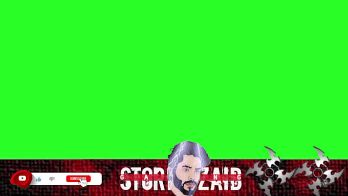 Create youtube bottom overlays for gamers in just 2 days by Stmxaimgod ...