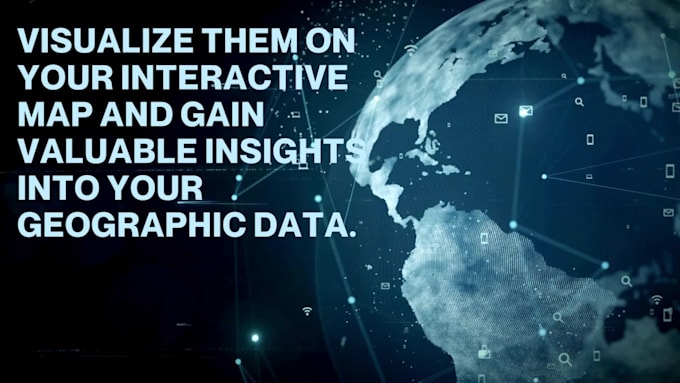 Create interactive maps with analysis and geographic queries by Almogarad1 | Fiverr