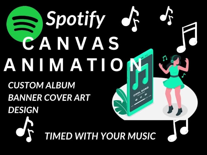 Create stunning spotify canvas animated album cover visualizer by ...